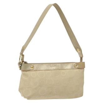 Ferragamo Pre-owned Canvas Handtaschen - - Pre-owned - Damen - Beige - ONE SIZE