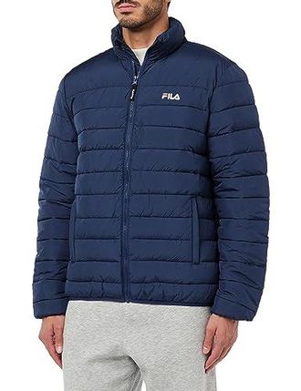 Fila Veste rembourr&eacute;e Butzbach Light pour homme, Bleu nuit, XL