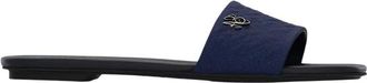 Emporio Armani Femme, Chaussures, Bleu, Taille: 38 EU Tongs
