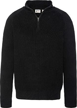 Schott NYC Schott Pull a col Zippe Homme Ref 58896 Noir - NOI - XL