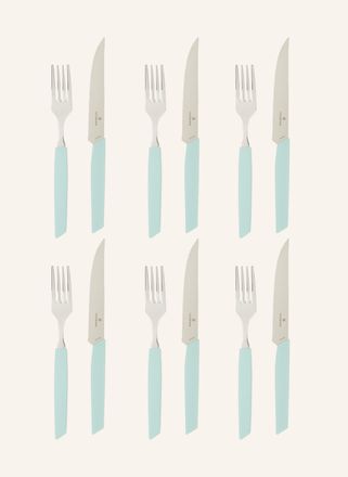 Victorinox by Swiss Army 12-Tlg. Besteck-Set Swiss Modern gruen