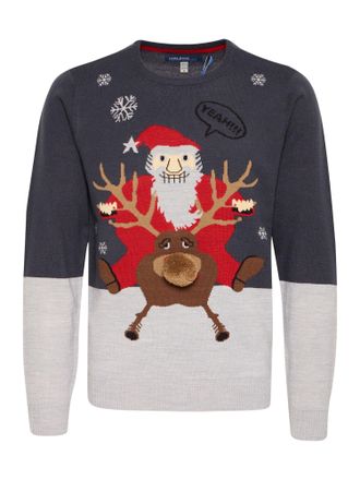 Blend Weihnachtspullover Rudolph