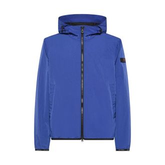 Peuterey Blaue winddichte Jacke f&uuml;r M&auml;nner - - Jackets - Herren - Blau - S