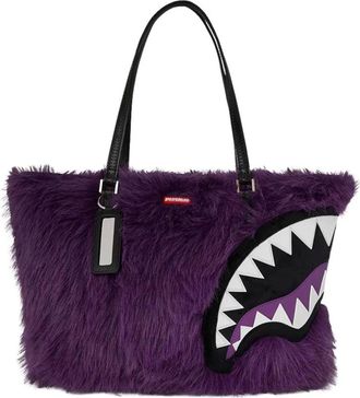 Sprayground Sprayground, Femme, Sacs, Violet, Taille: ONE Size Shark Tote
