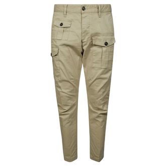 Dsquared2 Homme, Pantalons, Beige, Taille: M Pantalon cargo