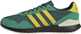 adidas Adidas Homme Run 60s 4.0 Shoes, Collegiate Green/Yellow/Court Green, 41 1/3 EU