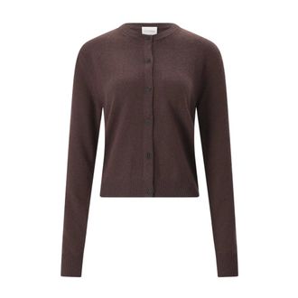 Closed Cardigan &agrave; col rond - Femme - Pulls - Brun - Taille: 40 FR