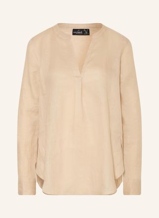 van Laack Van Laack Blusenshirt Vl-Ponny-Br Aus Leinen beige