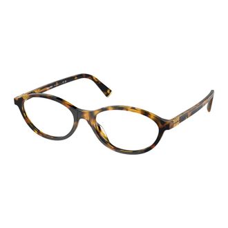 Miu Miu Oval Optical Frame - - Accessories - Damen - Braun - 54 MM