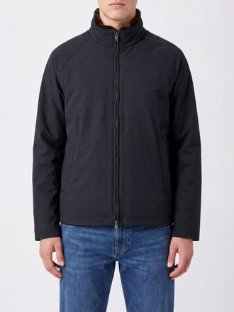 Herno Coupe-vent en tissu technique stretch avec col montant en fourrure