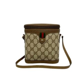 Gucci Sac bandouli&egrave;re mini en cuir et PVC Pre-owned - Femme - Pre-owned - Brun - Taille: ONE Size