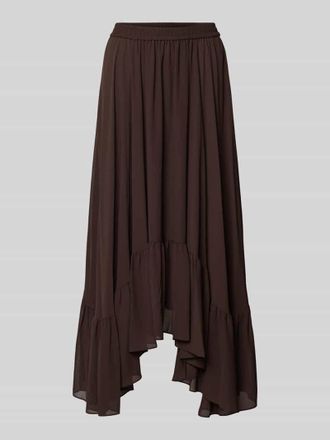 Michael Kors Midi-Rock aus Chiffon in asymmetrischem Look