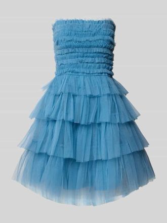 Lace & Beads Cocktailkleid im Stufen-Look