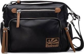 Refresh Sac &agrave; bandouli&egrave;re Femme Noir - Design moderne et pratique - Id&eacute;al pour chaque occasion - Mod&egrave;le 18338206