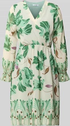Zabaione Knielanges Kleid im Allover-Look Modell Ja44milaa