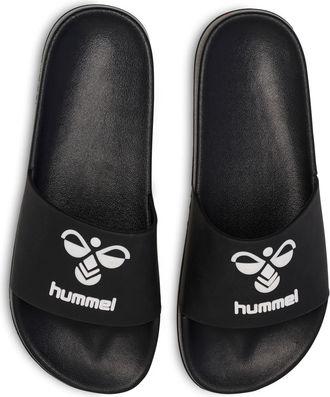 Hummel Unisex HML Essential Pool Slide Slipper, Black, 50 EU