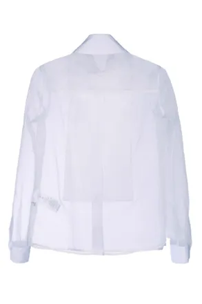 Elisabetta Franchi Trasparente Shirt - White