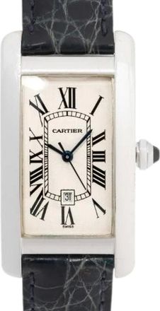 Cartier Tank Americaine Ref. 2490 doccasion - Femme - Pre-owned - Beige - Taille: ONE Size