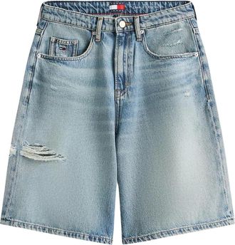 Tommy Jeans Femme, Shorts, Bleu, Taille: W28 Bermuda Shorts