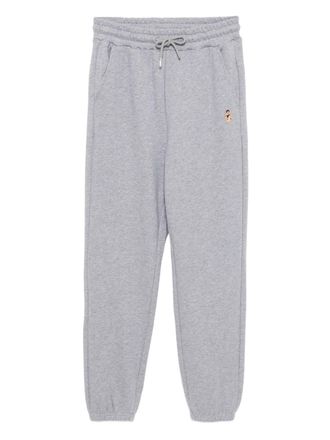 Chocoolate pantalon de jogging à logo brodé - Gris
