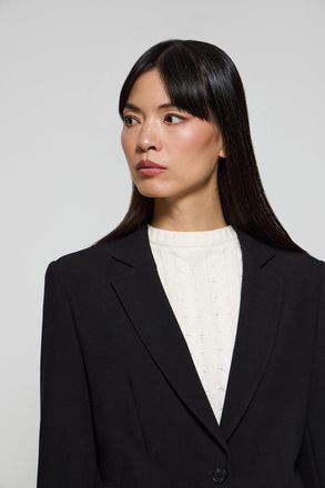 Polo Club Gekn&ouml;pfter Blazer schwarz mit Polo Club Details