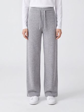 Autry Pantalon de jogging en tricot de laine et cachemire avec cordon de serrage et taille haute