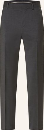 HUGO BOSS Anzughose H-Genius Slim Fit grau