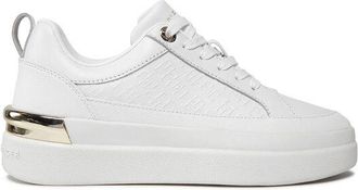 Tommy Hilfiger Sneakers Lux Court Sneaker Monogram FW0FW07808 Wei&szlig;