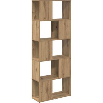 vidaXL Vidaxl - Bücherregal Artisan Eiche Spanplatte 60 x 24 x 155 cm Bücherregal