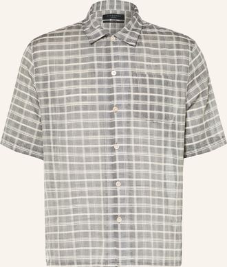 AllSaints Allsaints Kurzarm-Hemd Sandy Comfort Fit grau