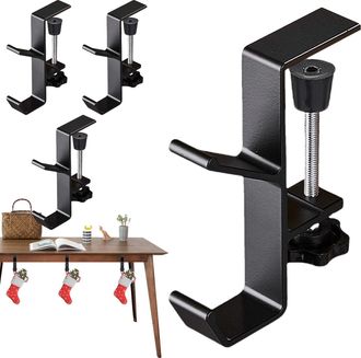 Generic Kaminstrumpfanh&auml;nger - Verstellbarer Metallhaken, Rostschutz-Konstruktion, NoSlip-Griff, Urlaub Hantel Halter | Weihnachtsdekor Regalrand Display Fest