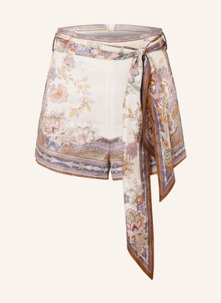 Zimmermann Leinenshorts Luna weiss