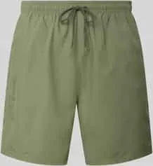 HUGO BOSS Badeshorts mit Label-Schriftzug Modell ORCA