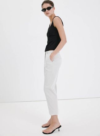 Mango Top ajust&eacute; d&eacute;collet&eacute; noir - Femme - XXS - MANGO