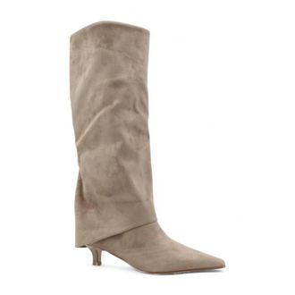 Steve Madden Overknee-Stiefel - - Shoes - Damen - Beige - 37 EU