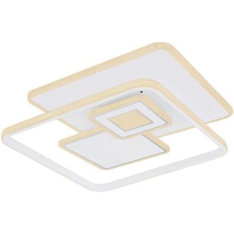 Globo Lighting Deckenleuchte - Roderick - wei&szlig; - metall - led - 48441-50 - Globo
