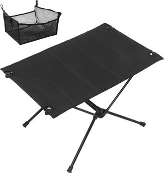 Cabilock GOOHOCHY Kompakter Klappbarer Campingtisch aus Aluminiumlegierung mit Netzfach Leichter Outdoor Falt Tisch f&uuml;r Picknick Grillen Wandern und Auto Campi