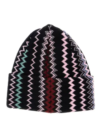 Missoni Womens Hat Multicolour Tech Fabric Acrylic