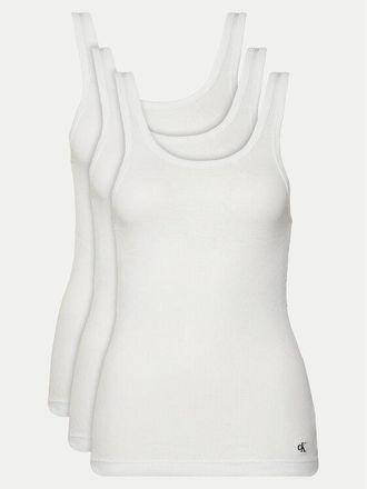 Calvin Klein Underwear Top-Set LV00QS7493 Wei&szlig; Regular Fit