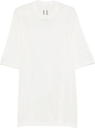 Rick Owens Homme, Tops, Blanc, Taille: S Jumbo T-Shirt &agrave; Manches Courtes