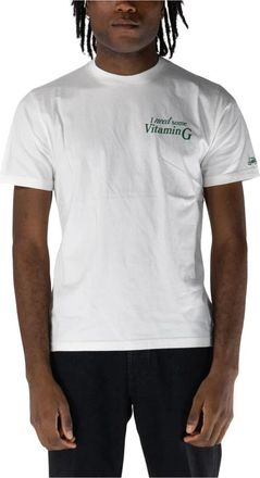 MC2 Saint Barth Homme, Tops, Blanc, Taille: S T-shirt Arnott