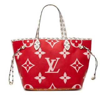 Louis Vuitton Pre-owned Neverfull MM - Femme - Pre-owned - Rouge - Taille: ONE Size
