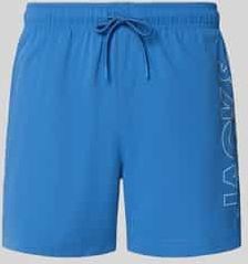 Jack & Jones Badehose mit Label-Print Modell MAUI WAVE