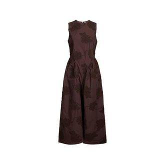 Rotate Robe midi fleurie en coton