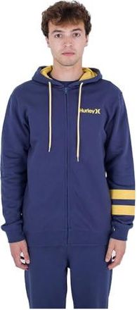 Hurley Oceancare O&O Pull zippé Sweatshirt à Capuche, sous-Marin, M Homme