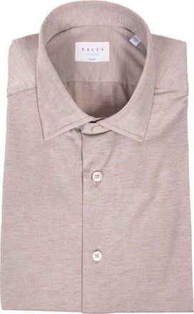 Xacus Homme, Chemises, Beige, Taille: M Active Shirt