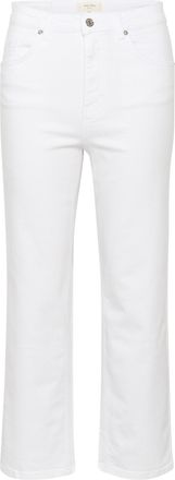 Part Two Part Two Damen Womens Jeans High-Waisted Straight Legs Ankle Length Regular Fit Jeans, Bright White