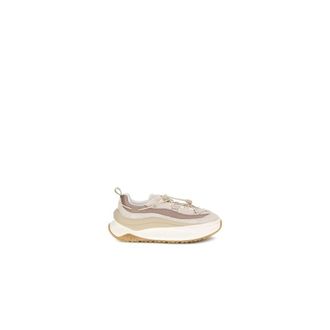 Moon Boot Moon247 Luxe Leather Baskets - Femme - Chaussures - Beige - Taille: 40 EU