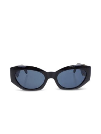 Versace lunettes de soleil à monture papillon (années 1990-2000) - Noir