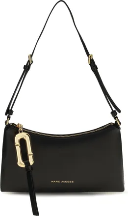 Marc Jacobs Calfskin Leather Shoulder Bag - Black